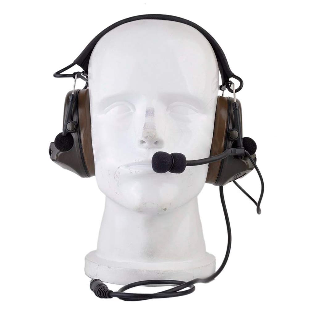 Newest Z Tactical Comtac II Tactical Headset Noise Reduction Electronic Sound Pickup Safety Ear Muffs with Microphon