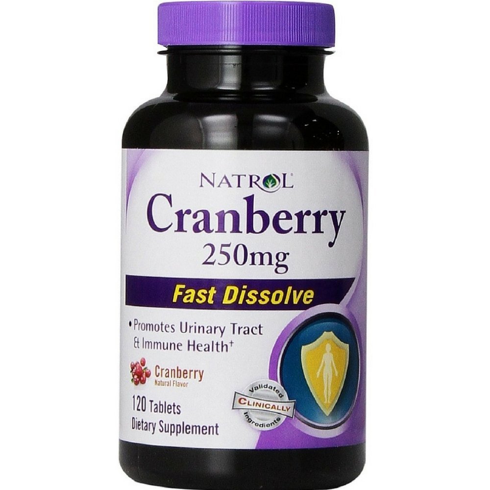 Natrol Cranberry 250mg Fst Dslv