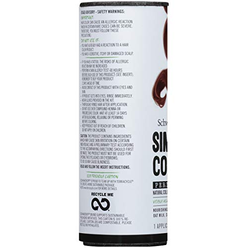 Schwarzkopf Simply Color Permanent Hair Color, 7.47 Medium Natural Copper, 1 count
