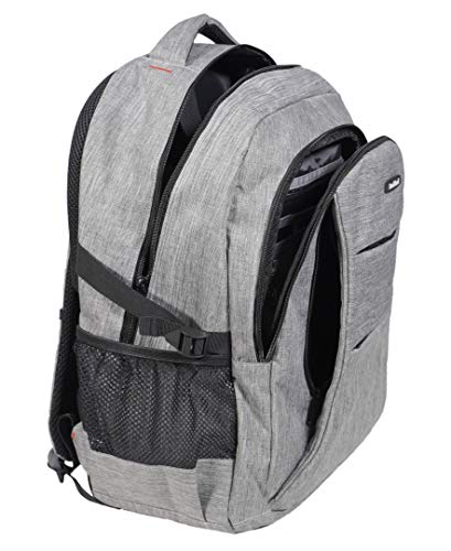Rockland Business Pro USB Laptop Backpack, Grey, Large