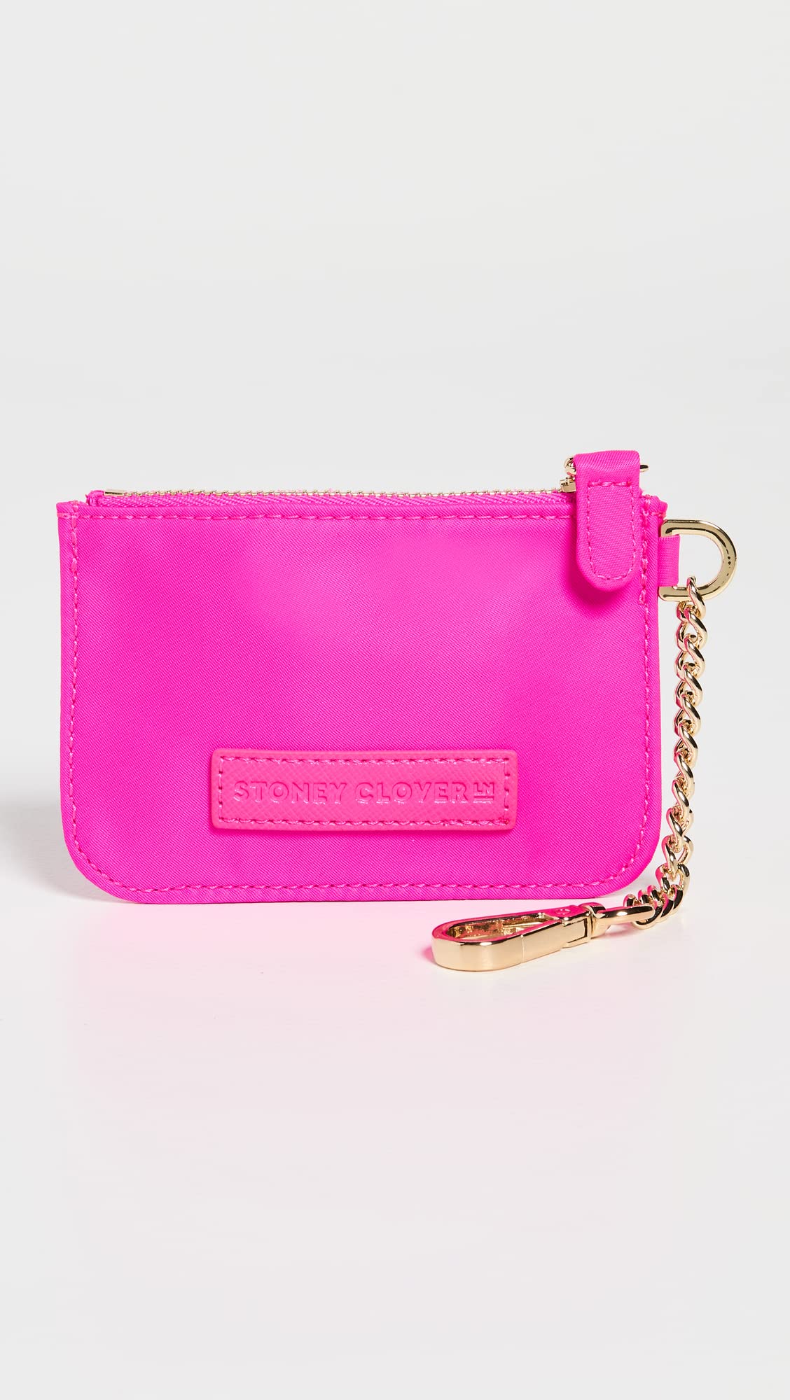 Stoney Clover Lane Women's Nylon Keychain Wallet, Fuschia, Pink, One Size