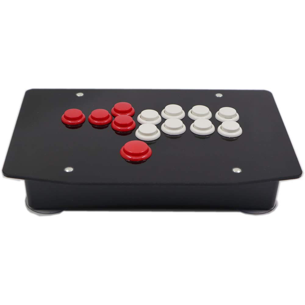 TruBoost FightBox RAC-J502B All Buttons Fight Stick Controller Leverless Style Arcade Joystick For PC USB Steam