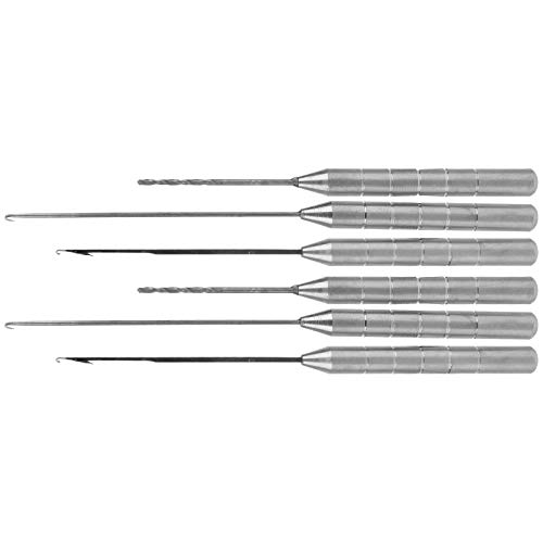 Yeuipea Fishing Rigging Combo Set, 2set Fishing Rigging Combo Set Stainless Steel Fishing Baiting Rig Tool Bait Needle Kit