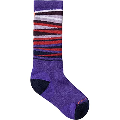 Smartwool Children's Wintersport Full Cushion Stripe Otc Desert Orchid L
