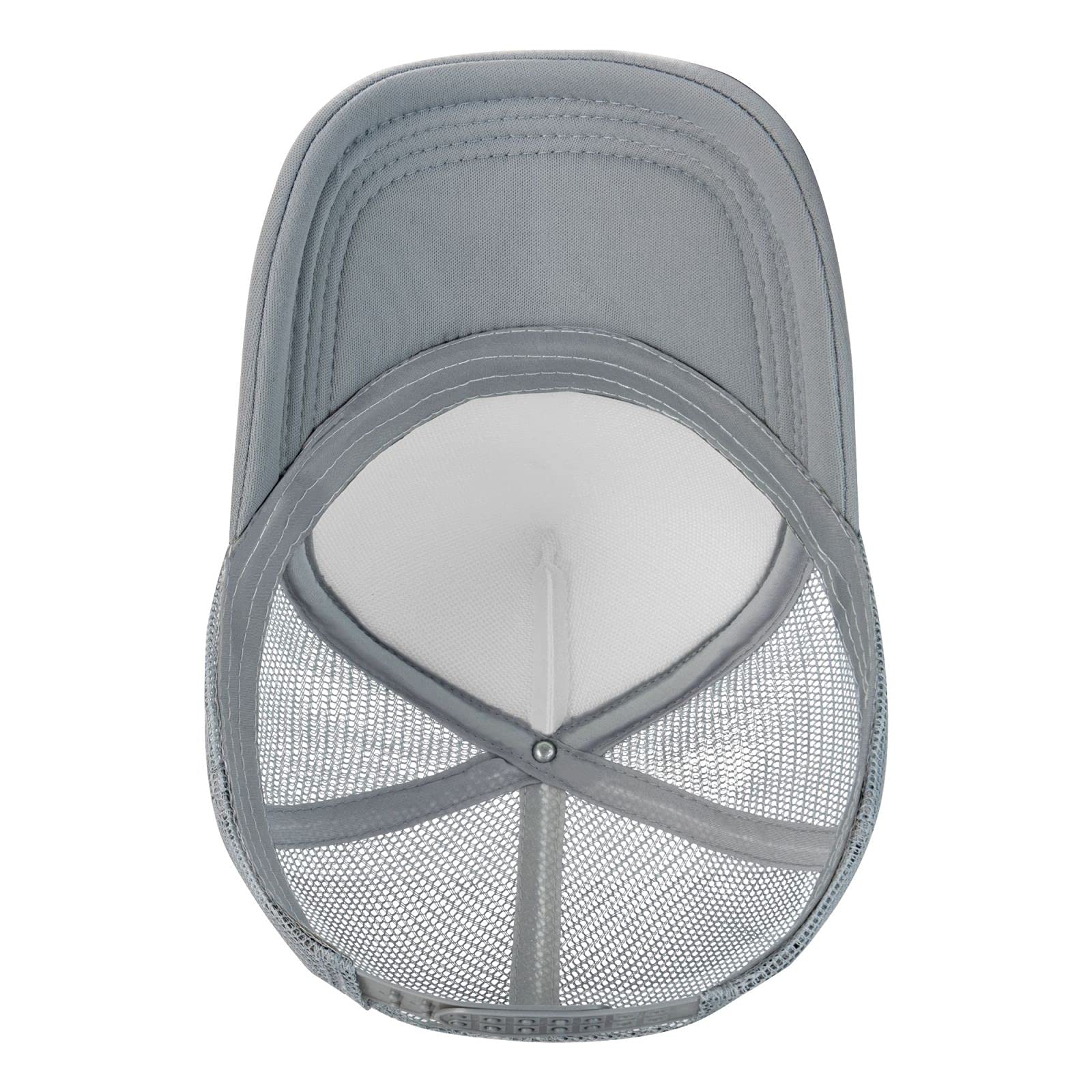 Sun Mesh Hats Summer Outdoor Baseball Cap Breathable Trucker Hat for Men Women Gray