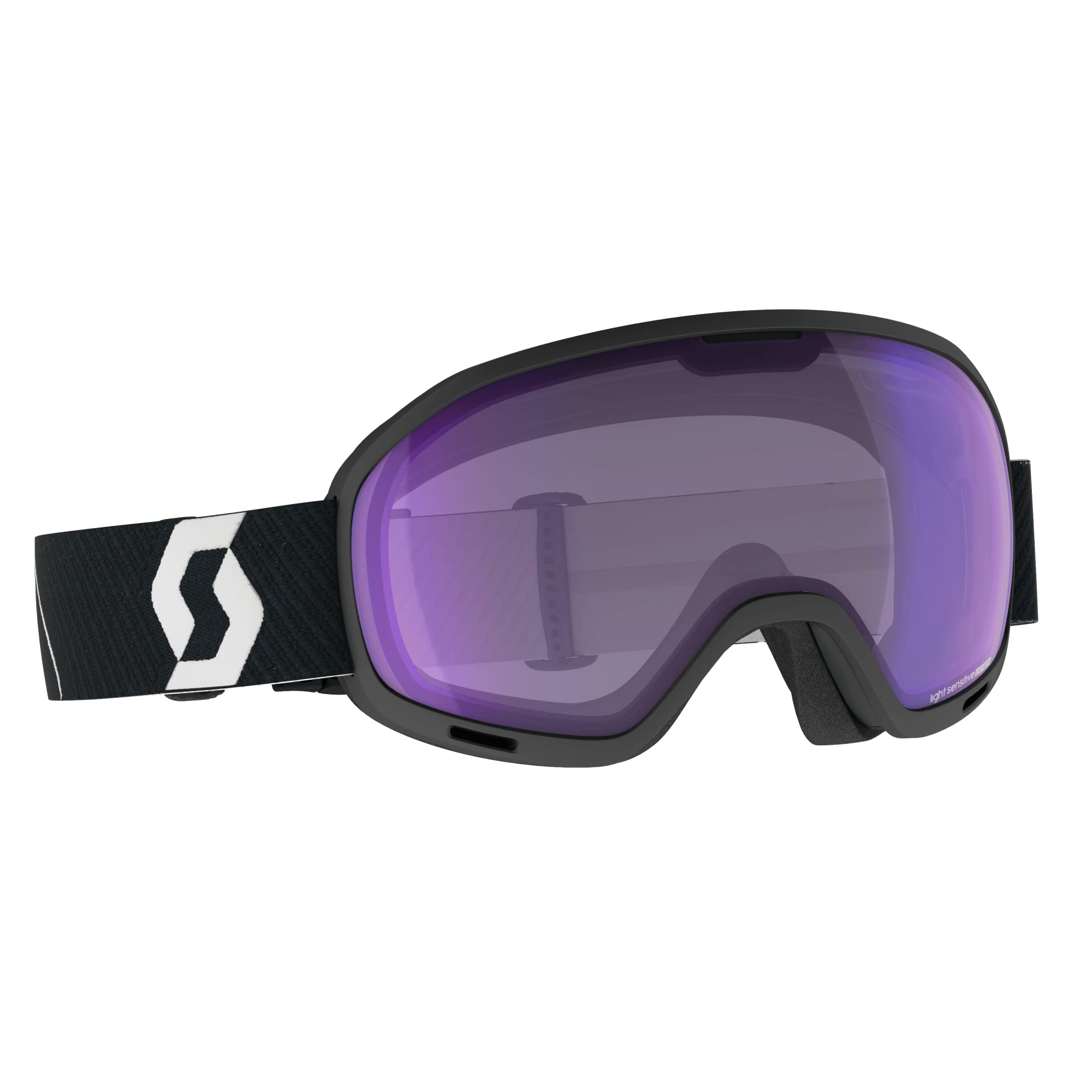 SCOTT Goggle Unlimited II OTG LS (Mountain Black;light sensitive blue chro/Light Sensitive Blue Chrome, One Size) 2022/23