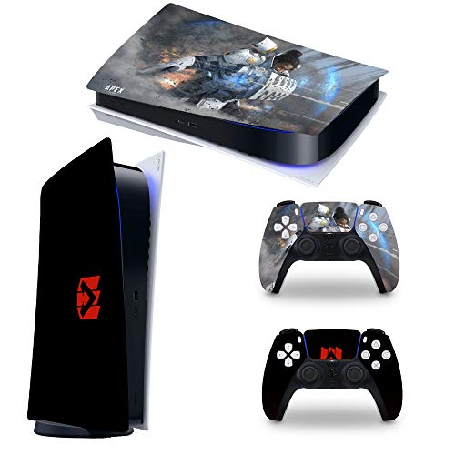 Space Gun - PS5 Standard Edition Skin Console and 2 Controller, Vinyl Decal Sticker Full Cover Protective