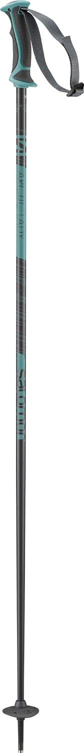 Salomon Arctic Lady Ski Poles - 110, Grey/Green