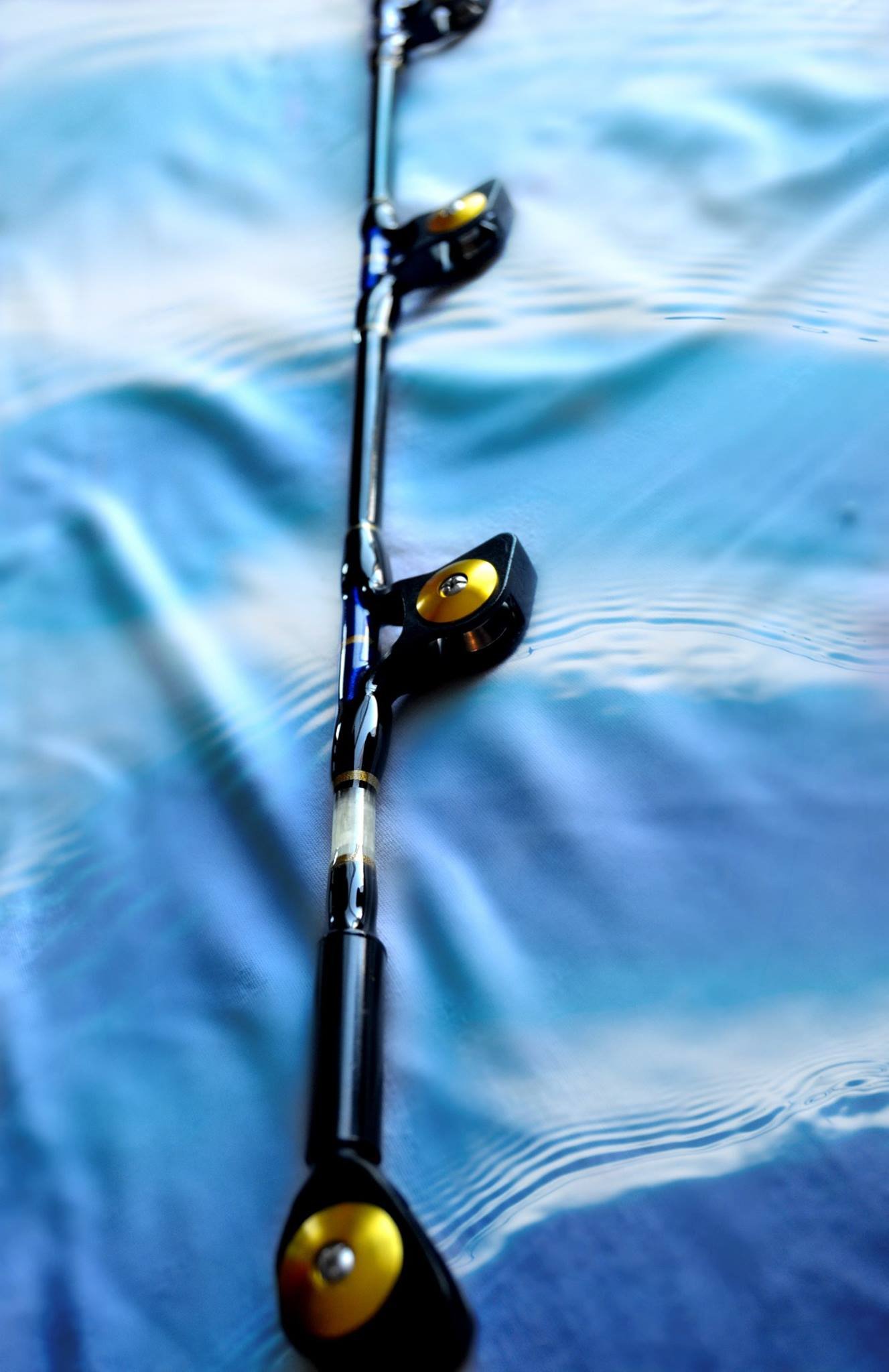 OKIAYA Venom PRO Bent Butt Fishing Rod 80-130 LB. The Monster PAC Bay Guides