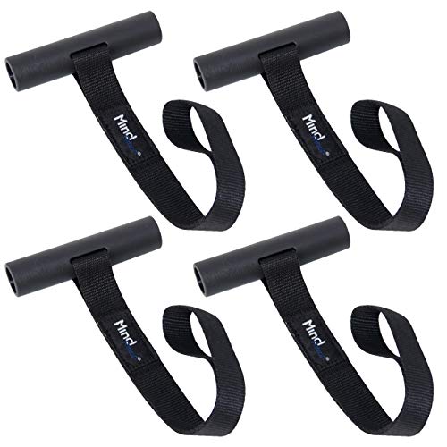 Quick Hood Loops, Mind and Action Kayak Tie Down Anchor Straps, Canon Transport Accessories for Car Hoods and Trunks(4 Pack)