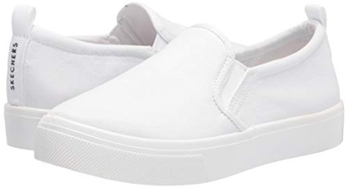 Skechers Street Women's Poppy- Every Daisy Sneaker, 8 M US, Bright White