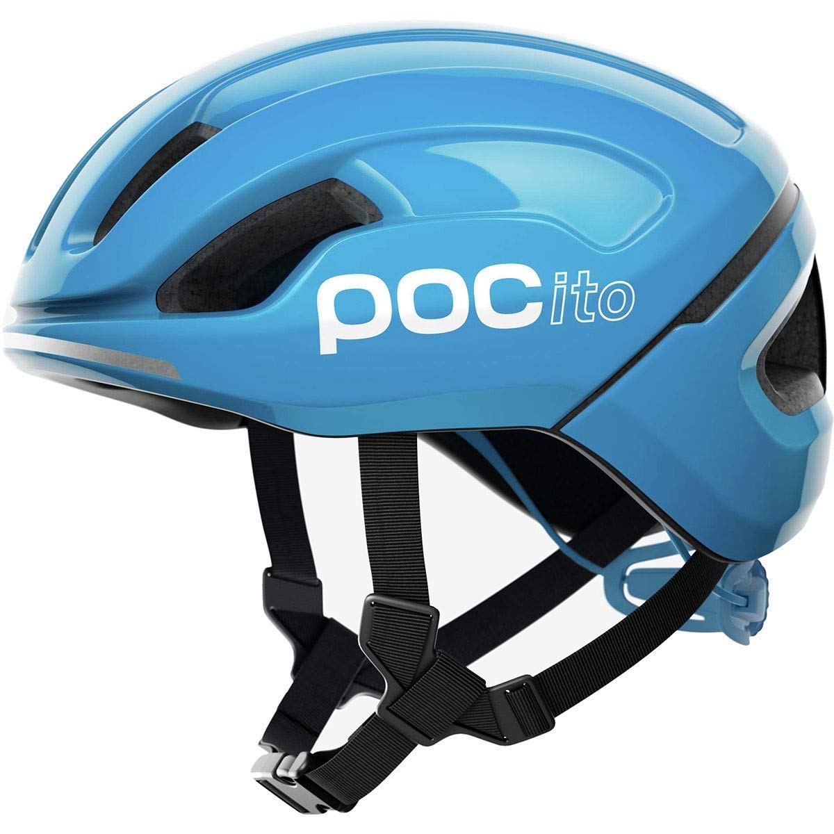 POC, POCito Omne Spin Helmet, Fluorescent Blue, Small