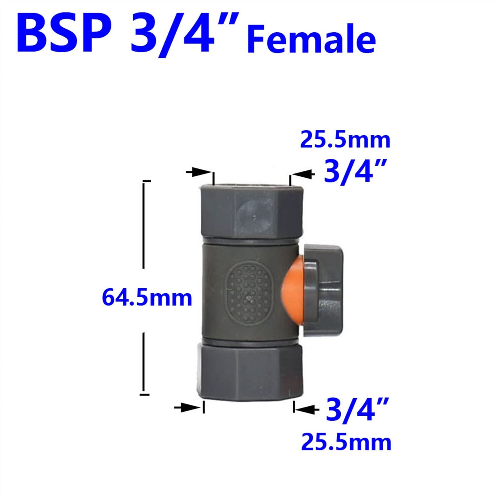 nezih 1 Inch Garden Hose Quick Connector Stopwater Connector Garden Tap Water Coupler Watering Pipe Fitting 1Pcs (Color : P)