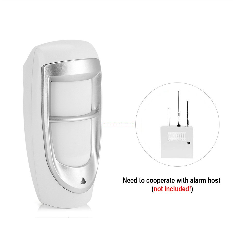 Wired Passive Infrared Motion Sensor , Motion Sensor&Detector Alarm , personally constructed Security Alert System for Monitor & keep Outside Property for Patio Deck Yard Garden
