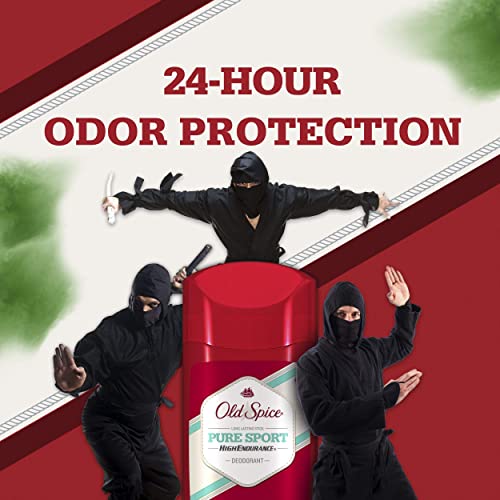 Old Spice Deodorant for Men Pure Sport Scent High Endurance 3 Ounce (Pack of 3)