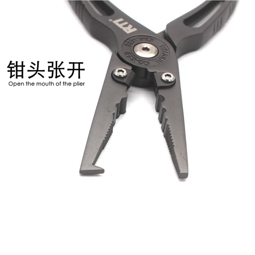 RTI 6.5 Inch Anti-Torque Stainless Steel Fishing Plier Unhooking Plier Fishing Tool