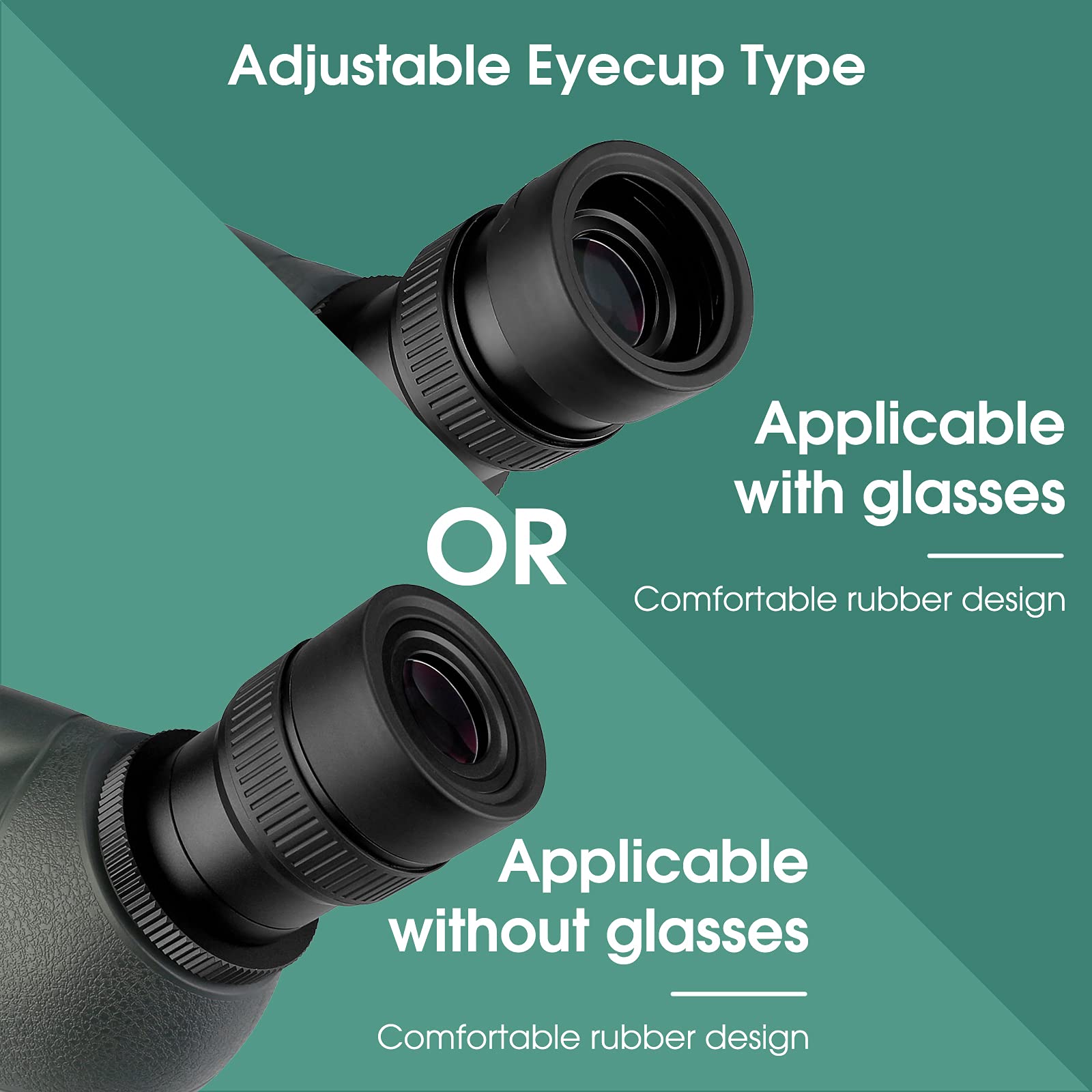 SVBONY SC001 WIFI Spotting Scope Camera Bundle with SV406P Dual Focus Spotting Scope for Birding Capture Photos and Video