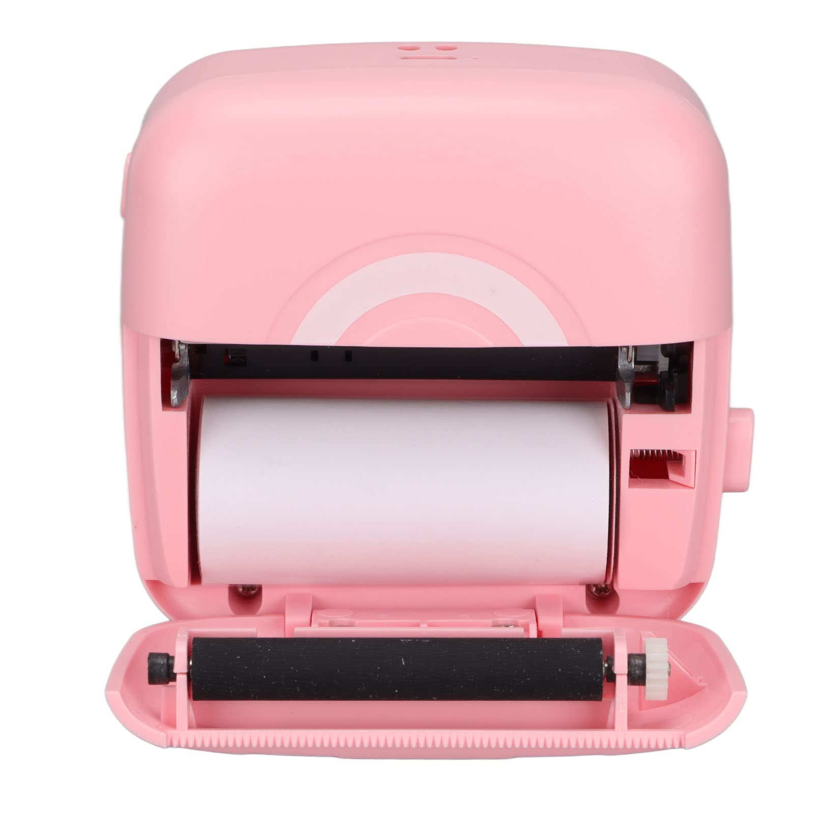 Sanpyl Mini Printer, 200DPI Resolution Inkless Thermal Printer, Ergonomic Lightweight Portable Printer for Home Office Travel Gift(Pink)