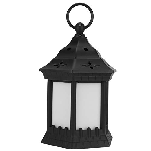 OSALADI Halloween Lantern Flickering LED Candles Lantern Lamp Table Centerpiece Home Garden Decoration for Halloween Party Supplies