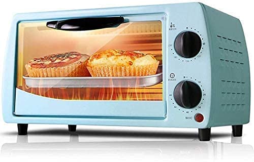 Mini Electric Oven Home Multifunctional Baking Oven Trifle Bread Hob Grill Home Small Baking Cake Pizza Oven 9L Mini Ovens (Pink) (Blue)