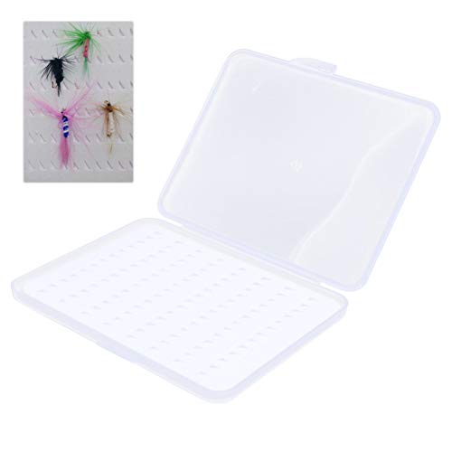 SALUTUYA 3Pcs Portable Crack Resistance High Toughness Fly Fishing Hook Box,Accessory Storage Box(Medium)