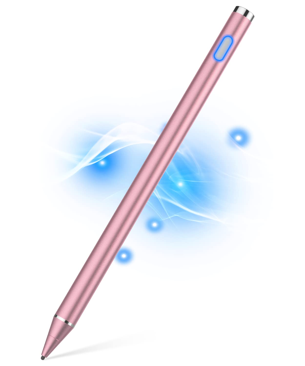 Stylus Pen for ipad, DOGAIN iPad Pencil for iOS & Android Touch Screens Digital Pencil Sylish Pen Rechargeable Compatible for iPad/Pro/Air/Mini/Cellphone and Other Tablets Drawing & Writing (Pink)