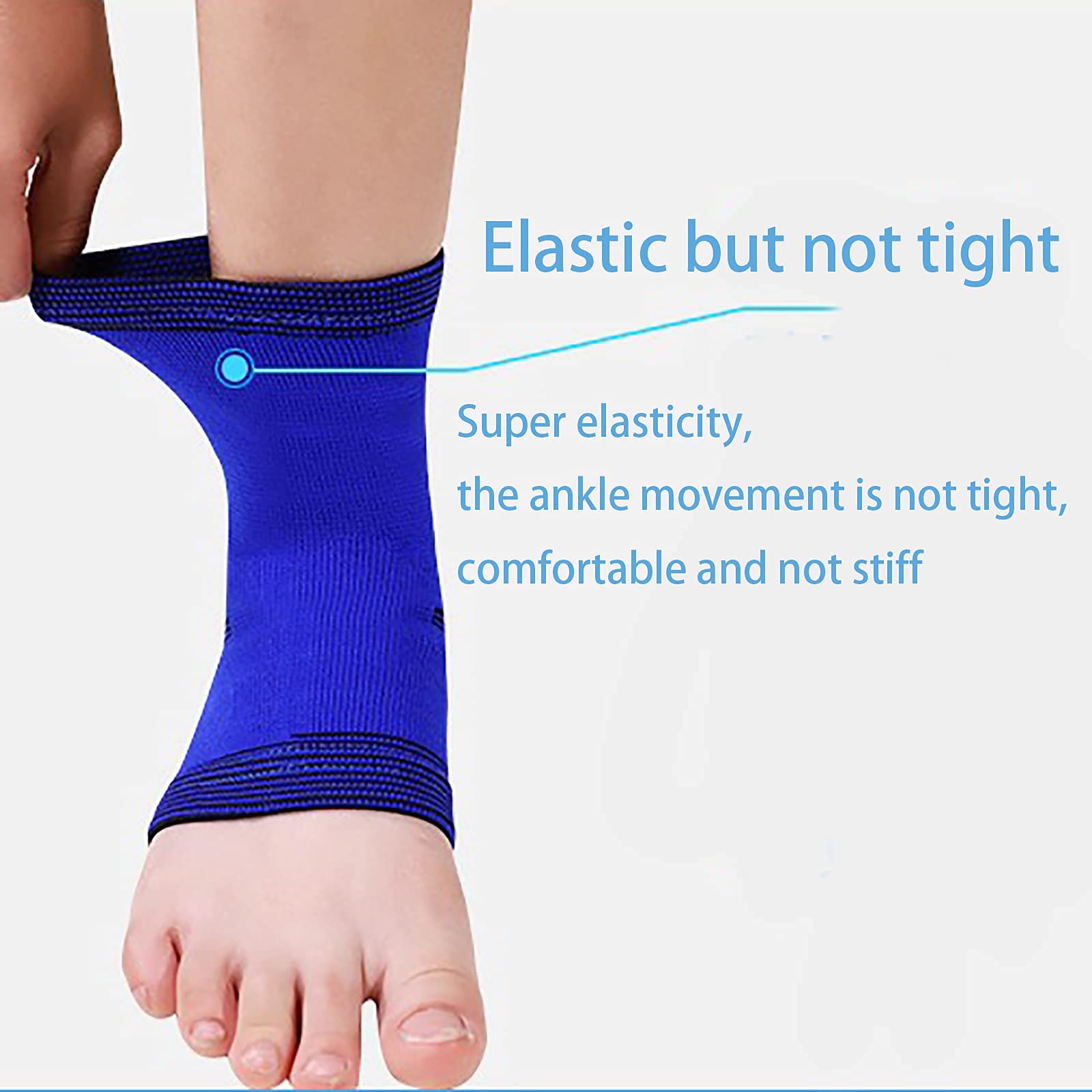 TXBONA 1 Pair Kids Compression Sleeves Foot Arch Support,Kids Children Ankle Brace,Plantar Fasciitis Sock for sprained ankle or sports (Pink)