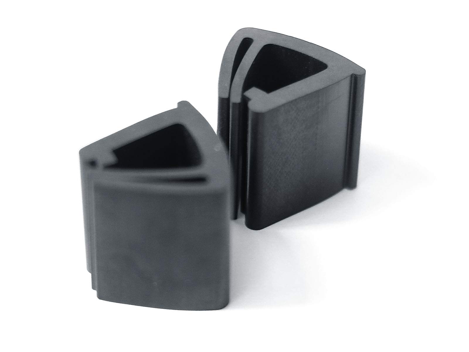 Rainbow Ann 2 PCS Golf Cart Windshield Retaining Clips Fit 1"x1" Tube for Club Car EZGO Yamaha Golf Carts