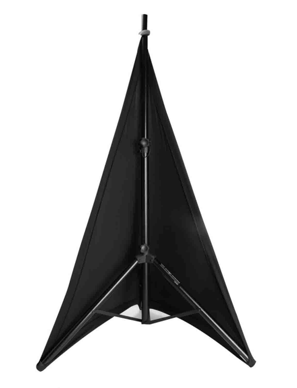 On-Stage SSA100 Speaker/Lighting Stand Skirt, 2-Pieces (Black)