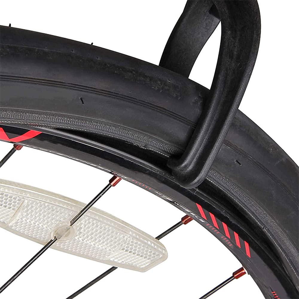 PiAEK Bike Tyre Removal Clamp, Bike Rim Protector Tool, Convenience Bicycle Tire Changer, Bicycle Tyre Tool for Difficult to Remove Bicycle Tyres