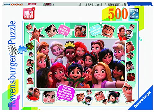 Ravensburger Disney Pixar Wreck It Ralph 500Piece Jigsaw Puzzle for Adults – Everypiece is Unique, Softclick Technology Meanspiece Fit Together Perfectly