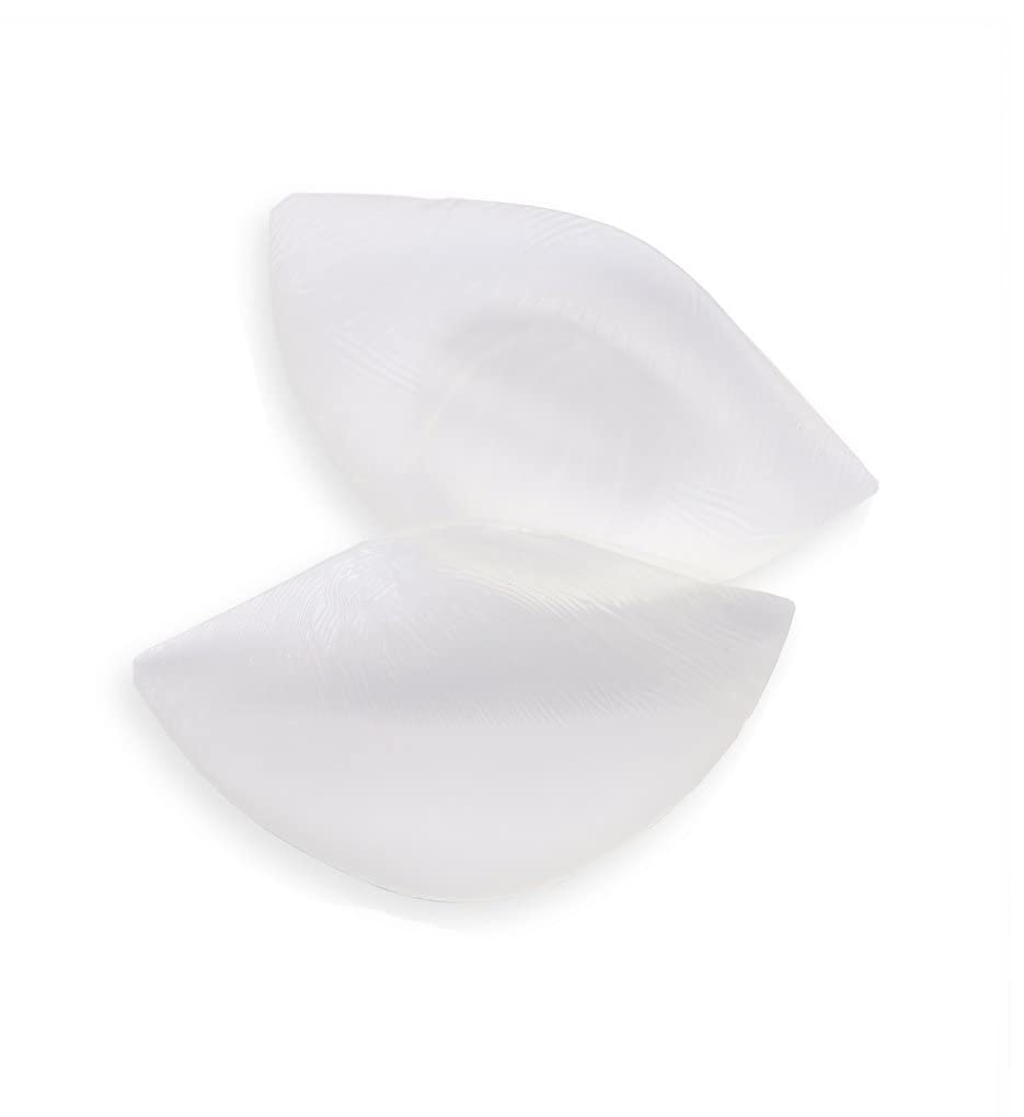 Pure Style Girlfriends Bump-and-Jump-a-cup Cleavage Enhancing Bra Insert, Clear, One Size