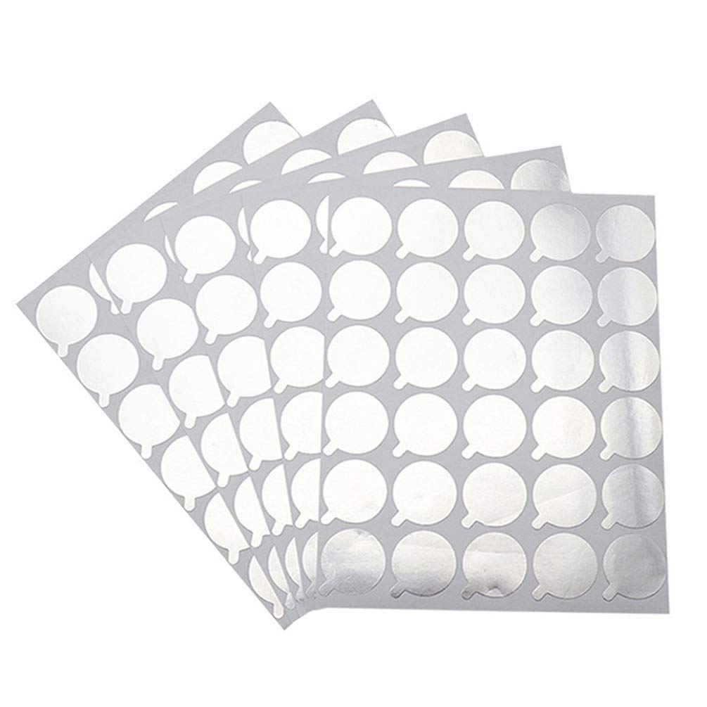 NXWVPC 600 Pcs 2.5cm Disposable Eyelash Glue Holder Pallet Sticker Paper Eyelash Extension Glue Pad Stand On Eyelash Jade Stone Cosmetic Makeup Tool