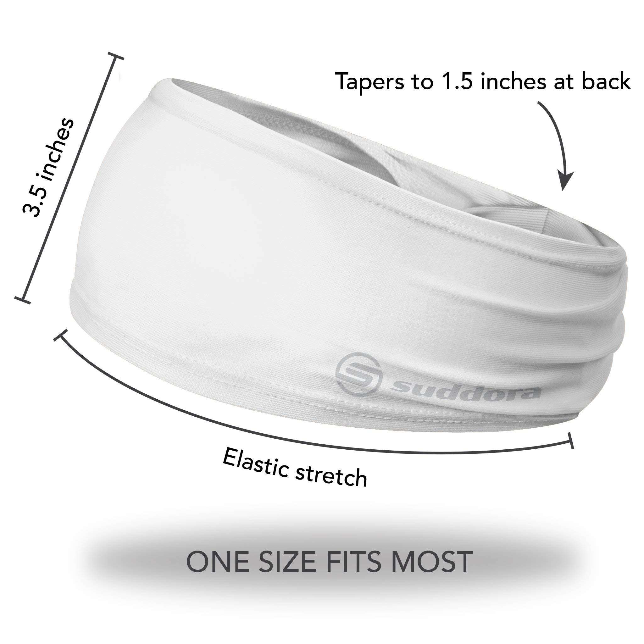 Suddora Dolla Bills Non Slip Tapered Headbands - Running, Sports and Outdoor Activity