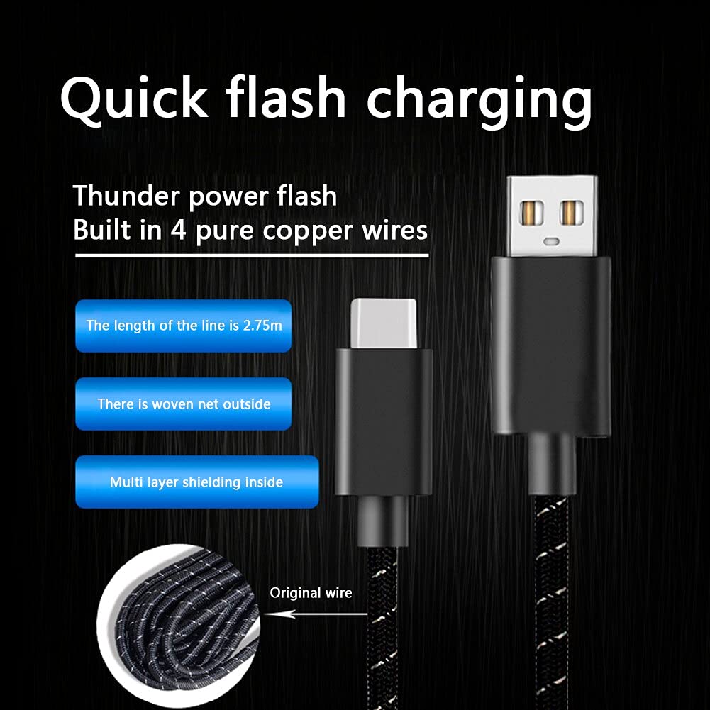 Type-C Charging Coard Cable PS5 Controller Charge Cable for XBOX ONE ELITE 2 Controller