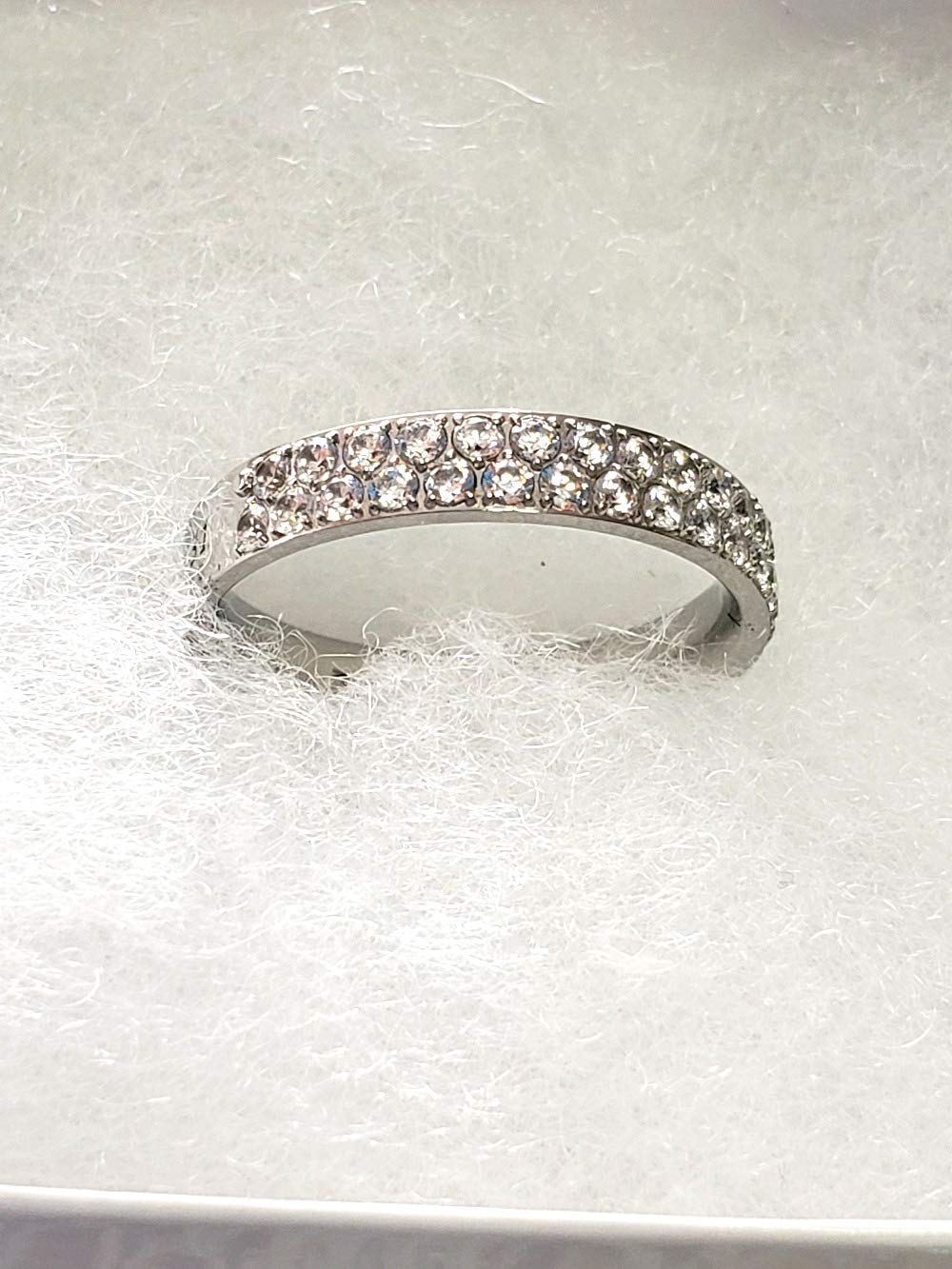 Spirit & Truth Beautiful Stainless Steel Covenant Purity Ring Love Never Fails (6)