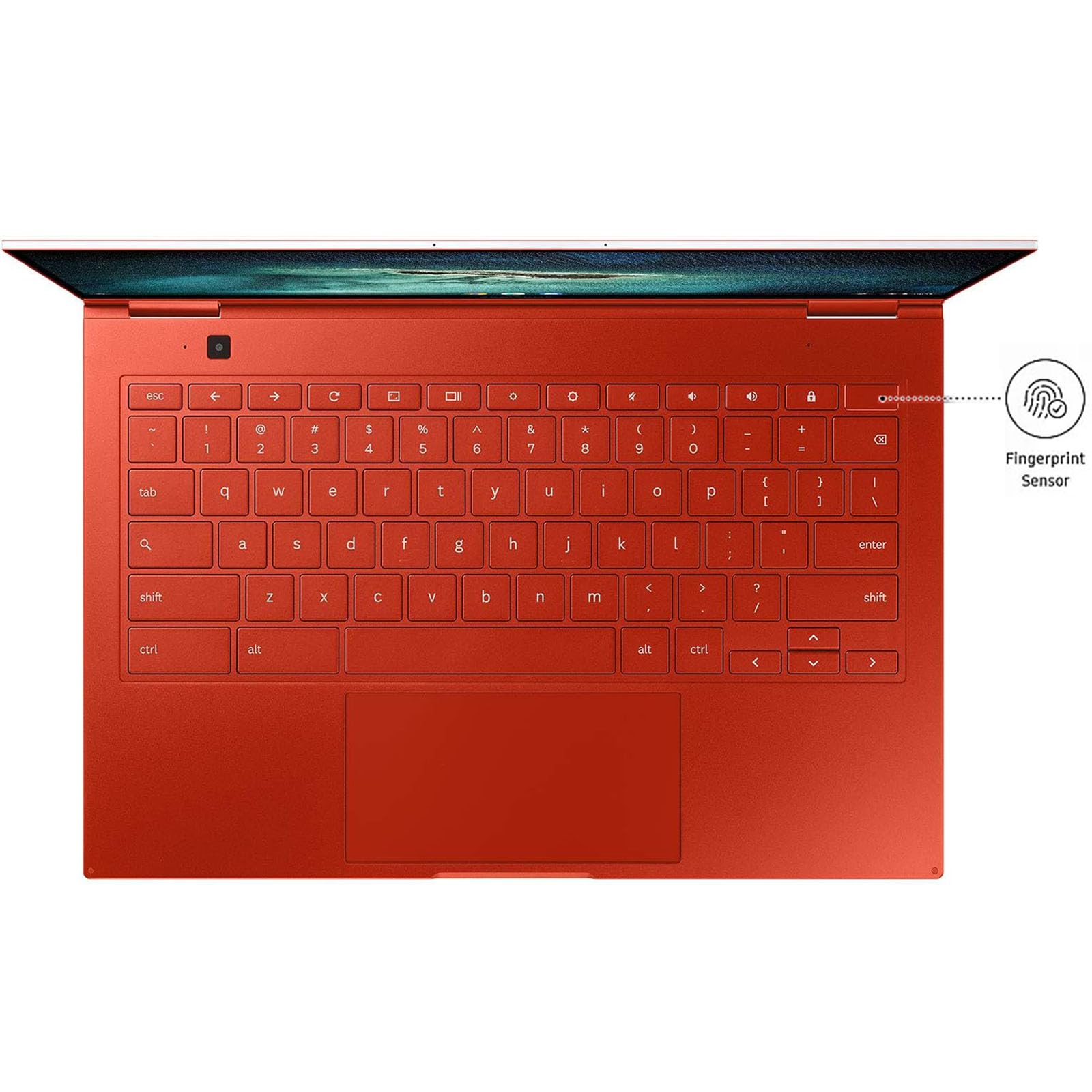 Samsung Galaxy Chromebook Tablet Touchscreen with Pen| 13.3 4K AMOLED Display| Intel i5-10210U| USB Type-C| Backlit Keyboard| Wi-Fi6| Chrome OS| Fingerprint (8GB RAM| 256GB SSD+32G SD Card) (8/256)
