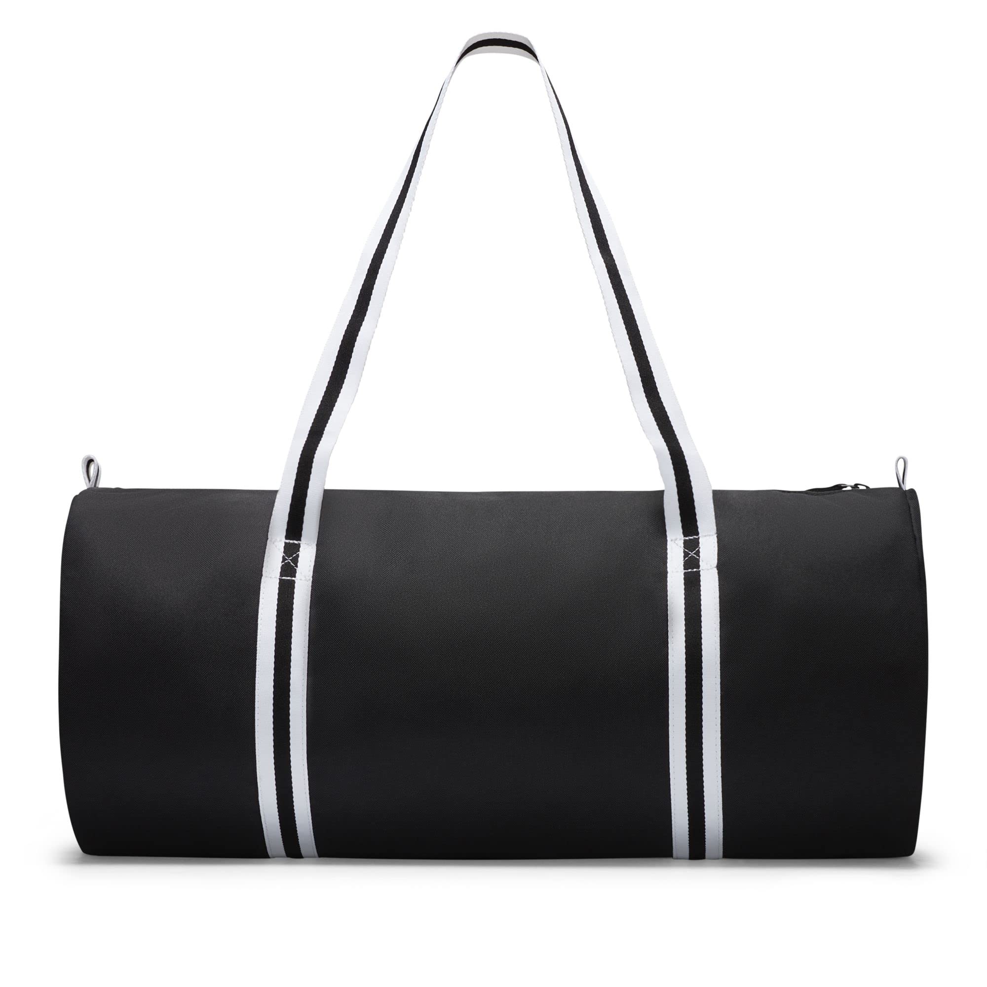 Nike Swoosh Unisex Heritage Duffel Bag - Black/White - DQ7611-010