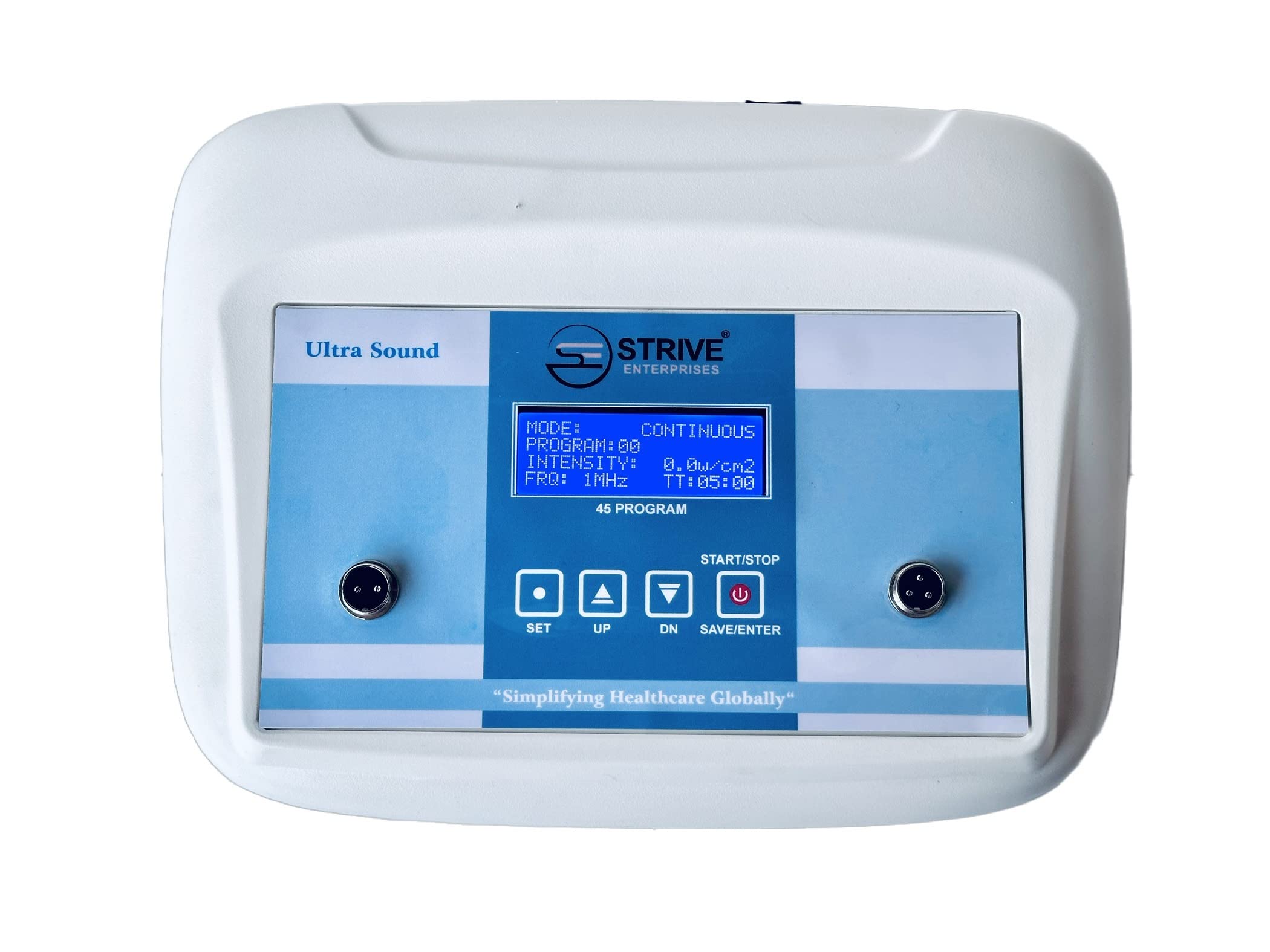 Strive Enterprises 1 & 3 MHz Ultr-as-ound Ther-apy Mach-ine : Ultra-o-Sonic Blue