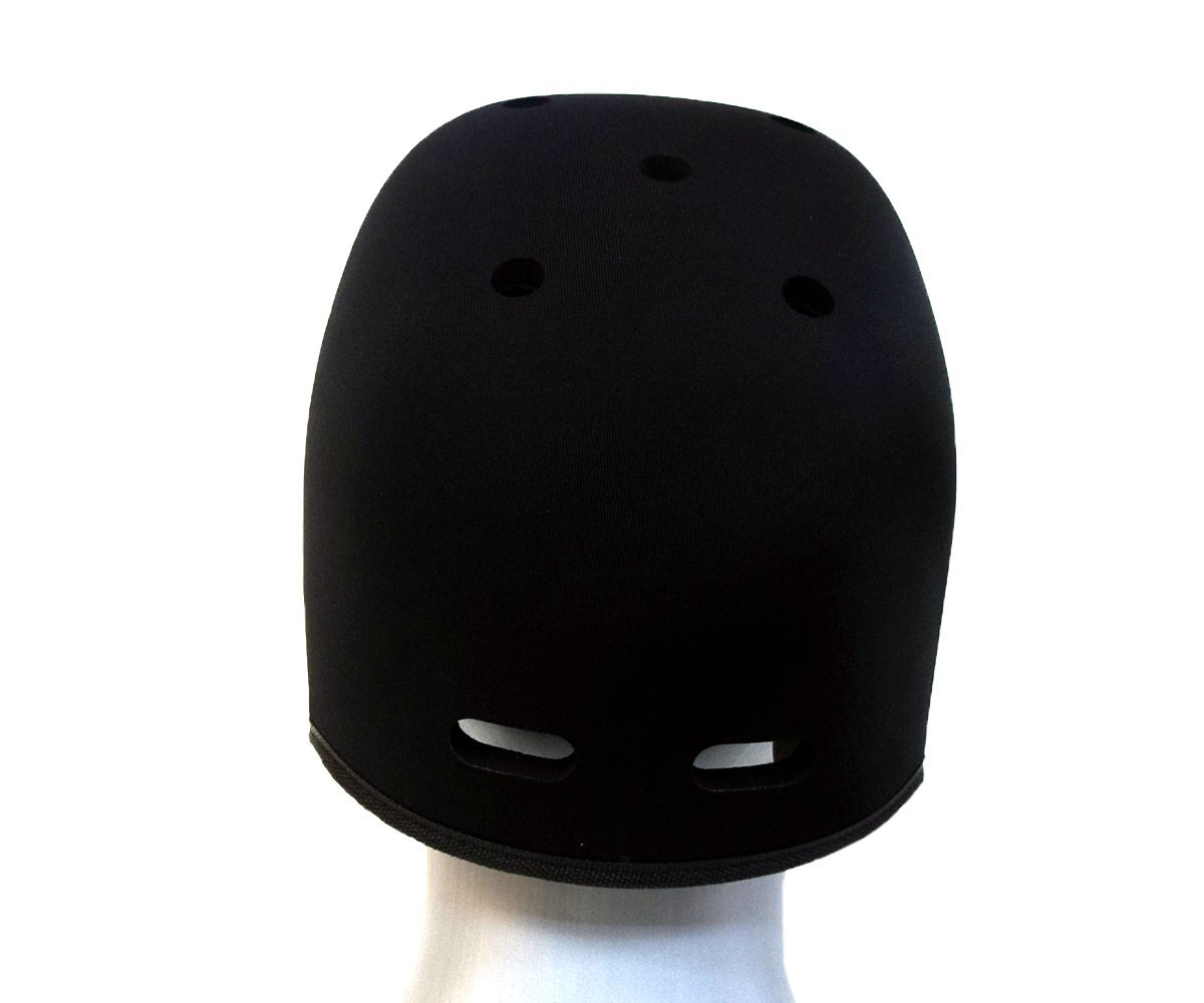 Opti-Cool Headgear Soft Protective Cooling Therapy Helmet (Black, Large (22.25-24in))