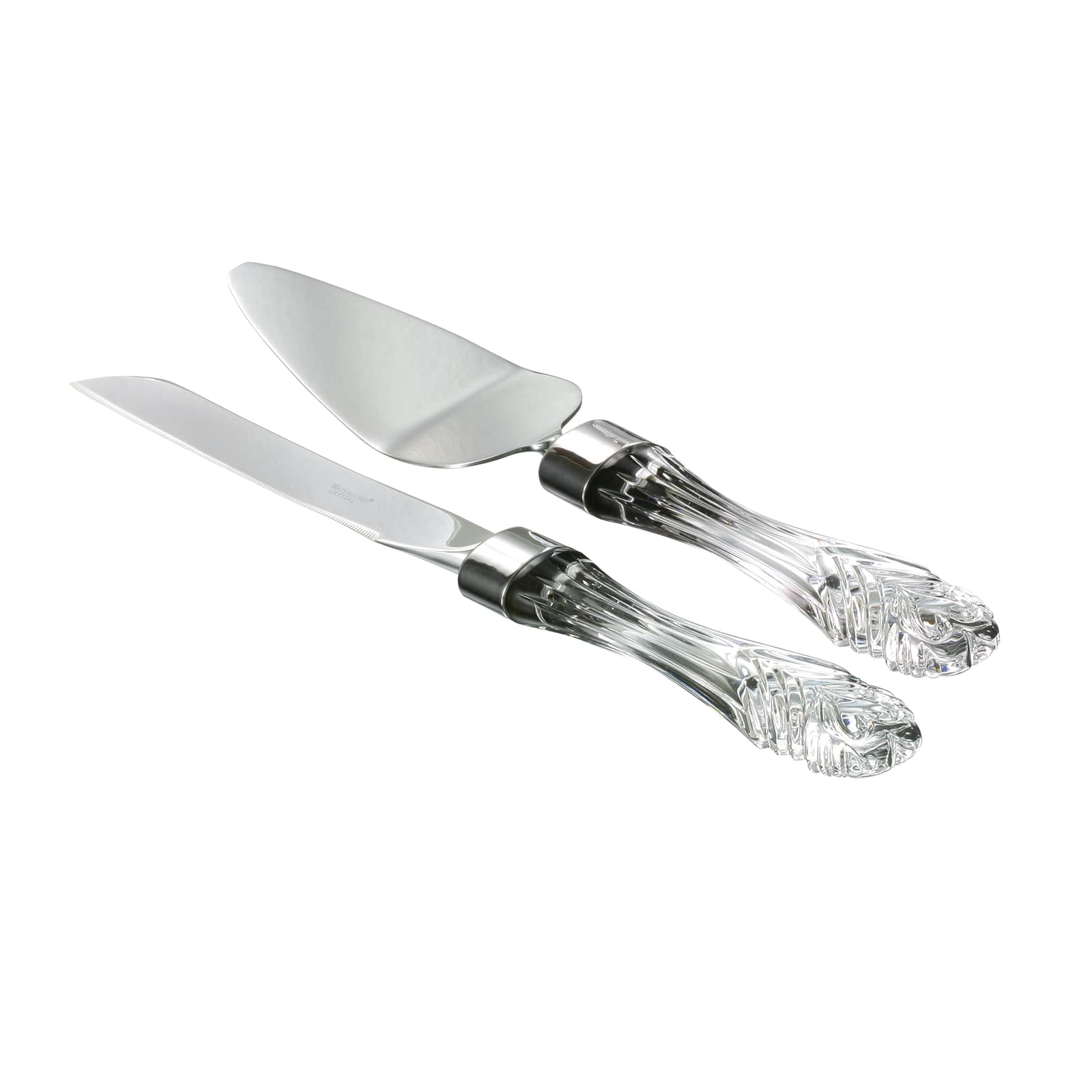 Waterford Crystal Waterford Cake Knife & Server Set, 2 Piece, Silver