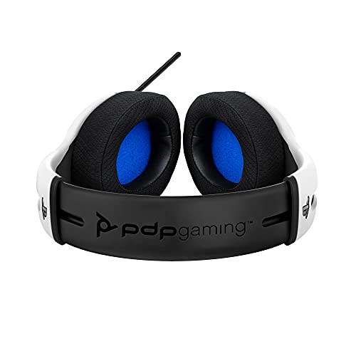 PDP LVL50 Wired Headset with Noise Cancelling Microphone: White - PS5/PS4