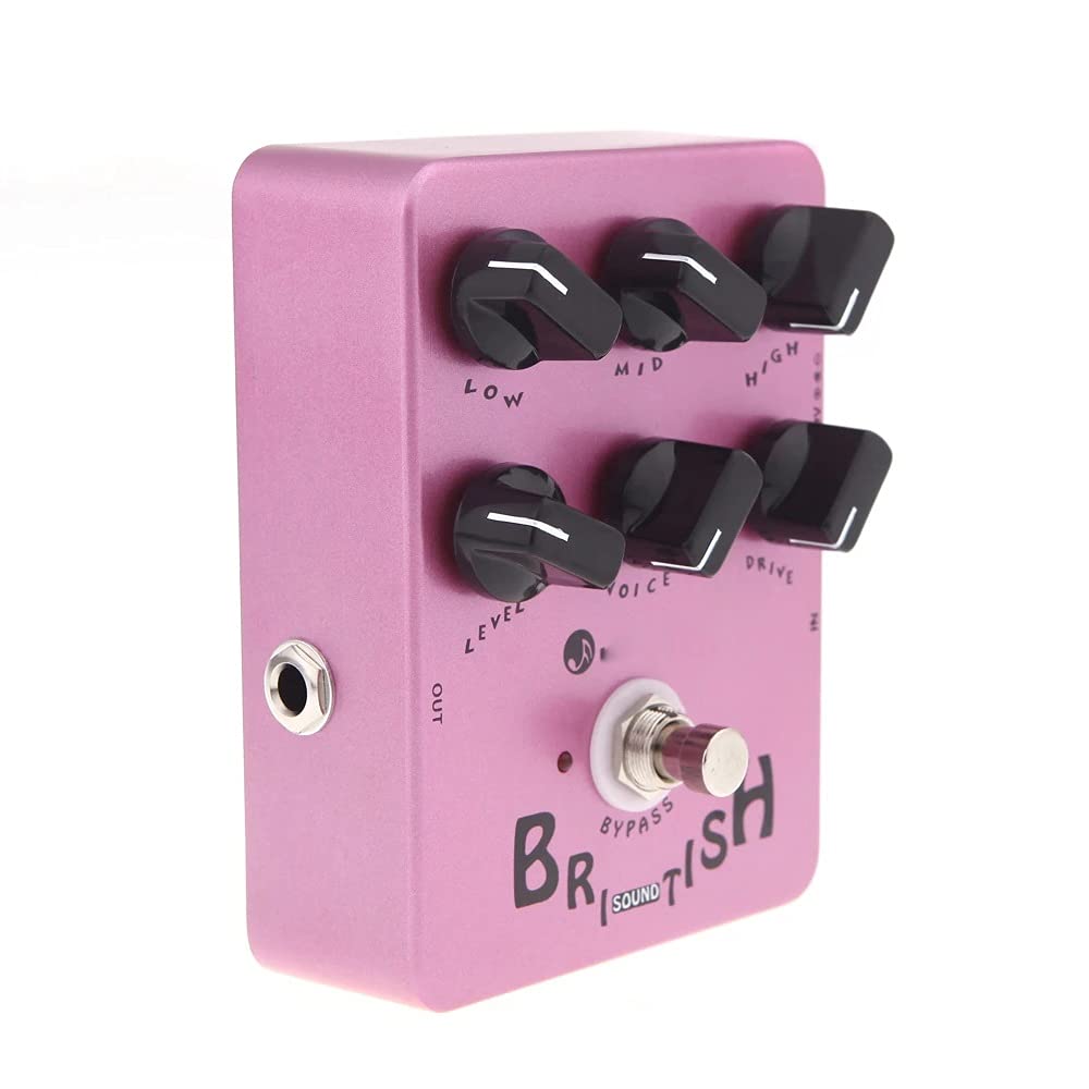 ZYZMH JF-16 Guitar Pedal British Sound Amp Sim Guitar Effect Pedal Guitar Accessories for Guitar Parts
