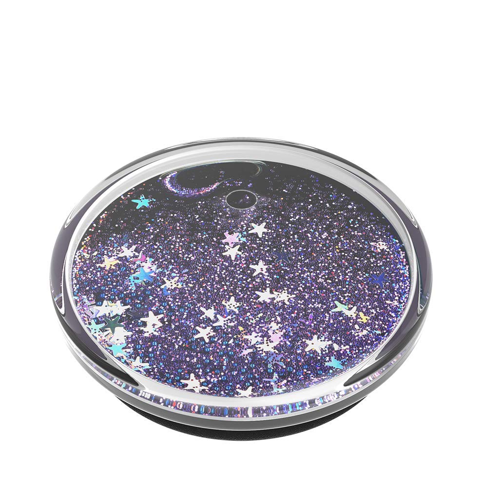 PopSockets Phone Grip with Expanding Kickstand, PopSockets for Phone, Tidepool PopGrip - Galaxy Purple