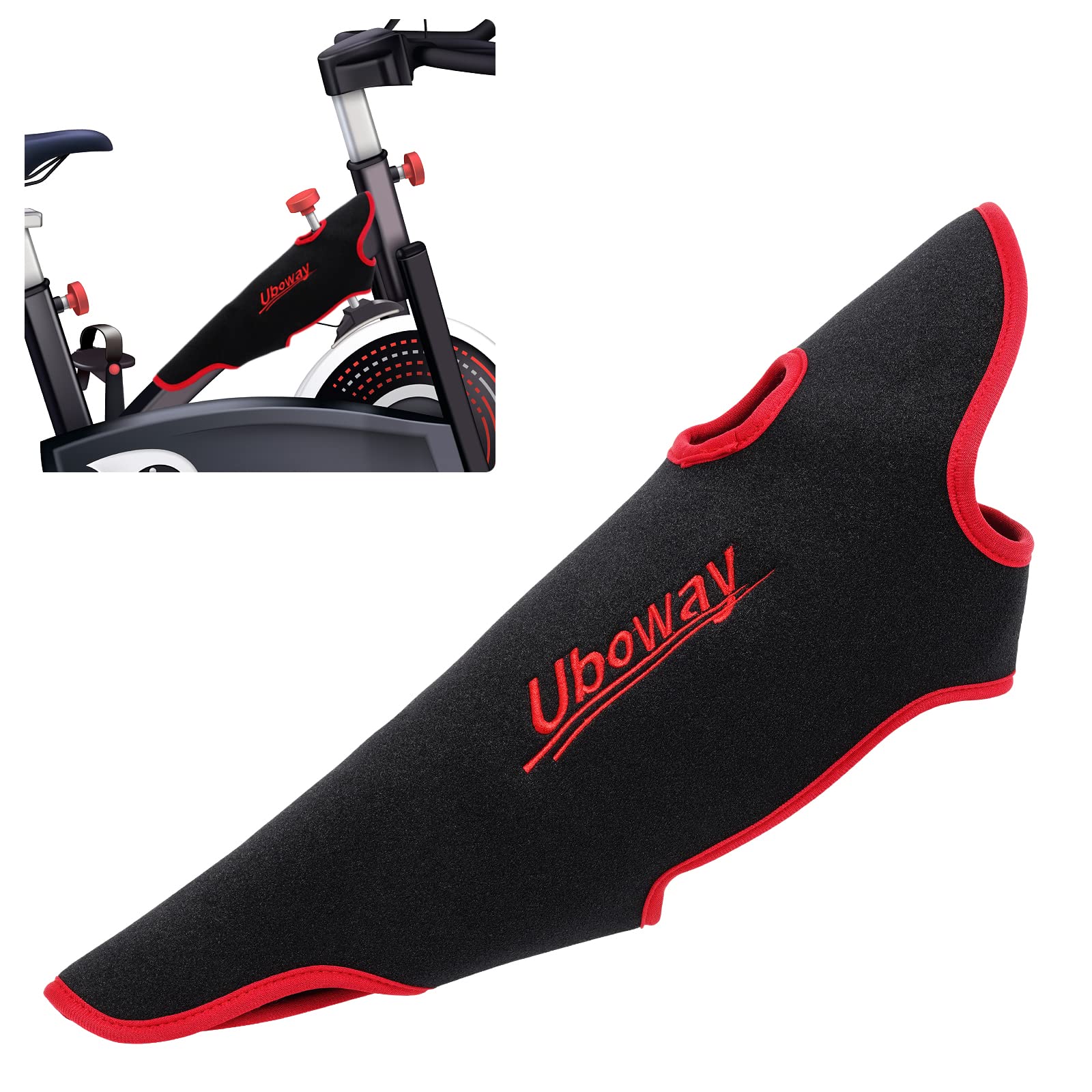 Uboway Custom Sweat Towel Framewrap Protection, Non-Slip, Quick Dry, Keep the Frame Clean, Accessory for Peloton Spin Bike