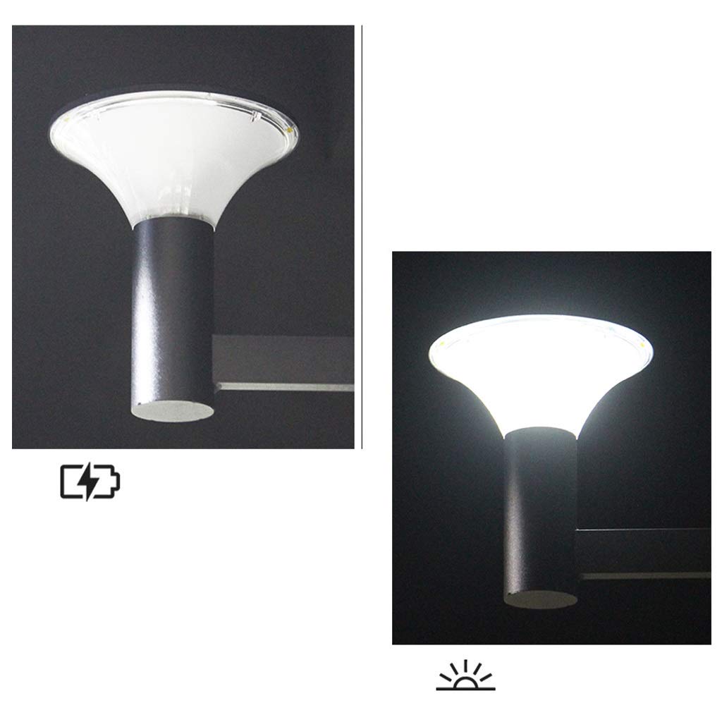 Path Lights Solar Outdoor Lighting Solar Wall Light Outdoor Waterproof LED Modern Minimalist Style Garden Light Villa Door Light Home Terrace Outdoor Wall Lamp