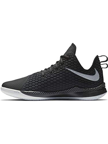 Nike Men's Lebron Witness III Basketball Shoe Black/White/Cool Grey Size 13 M US