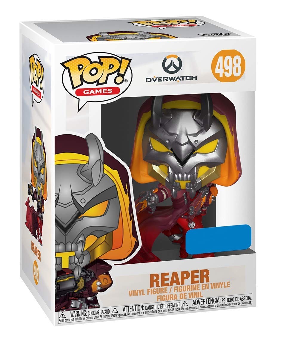 POP! Funko Games: Overwatch - Reaper (Hell Fire) Exclusive