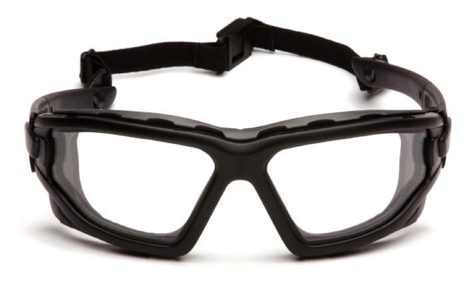 Pyramex I-Force Slim Blk Frame Clear AF Lens Sealed Eyewear