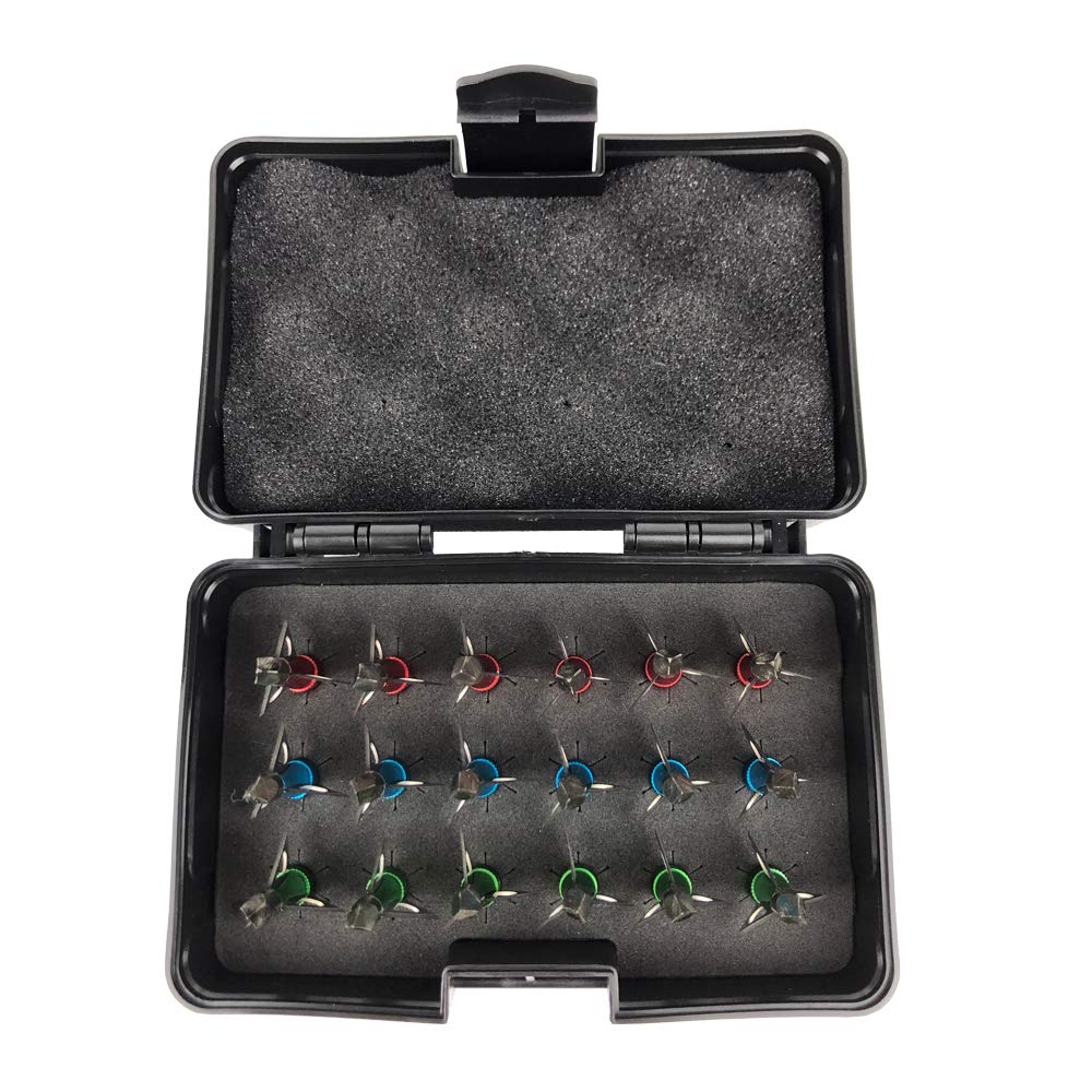 Smarkey Archery Broadheads for Crossbow Recurve Bow and Compound Bow Hunting -18pcs Hunting Broadheads Package